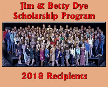 News | James W. and Betty Dye Foundation | Jim and Betty Dye ...